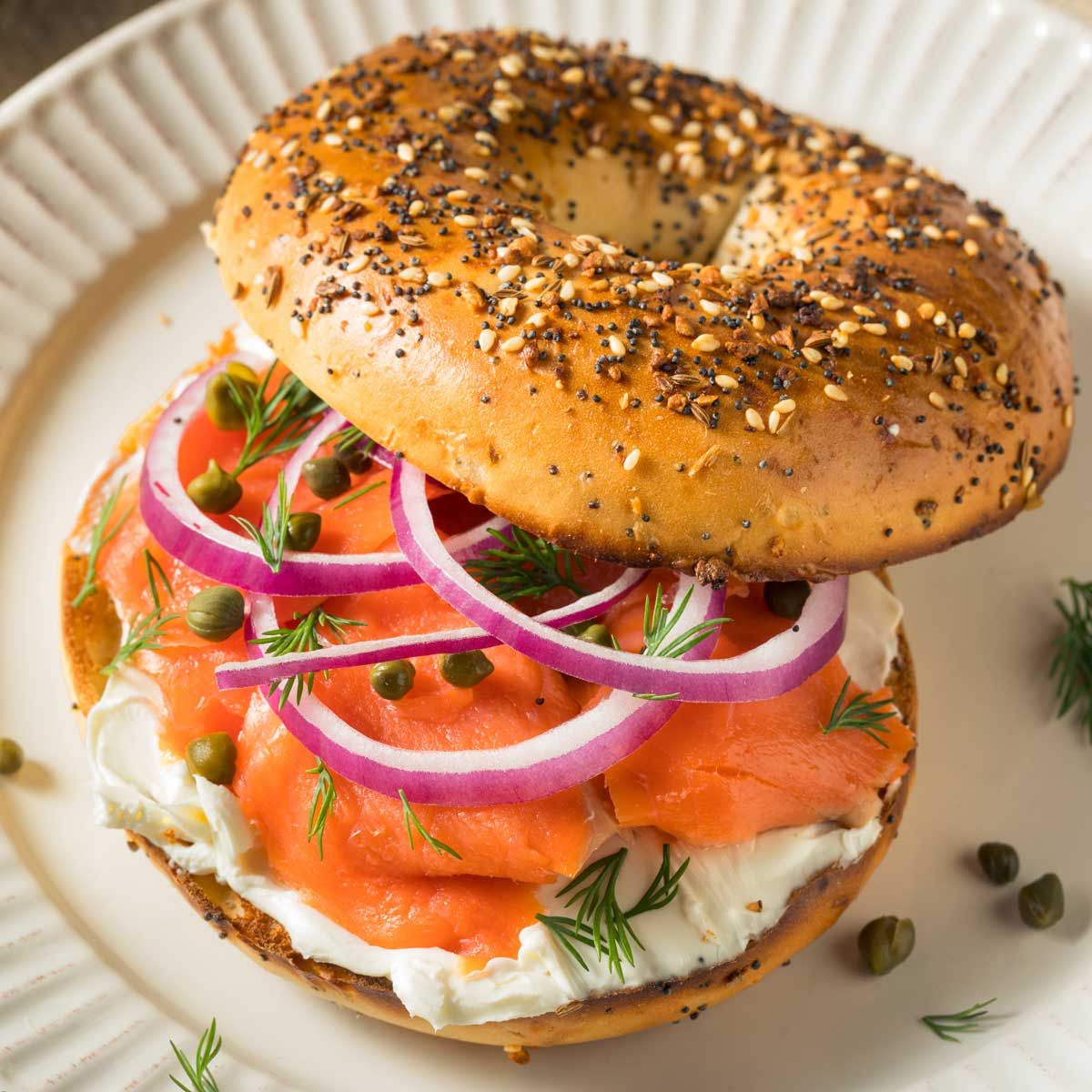 Lox & Cream Cheese – Bagel-lab.com